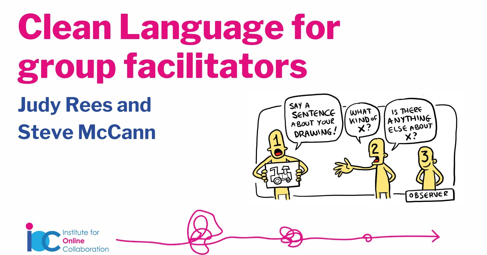 Clean Language for group facilitators by Judy Rees and Steve McCann on Maven